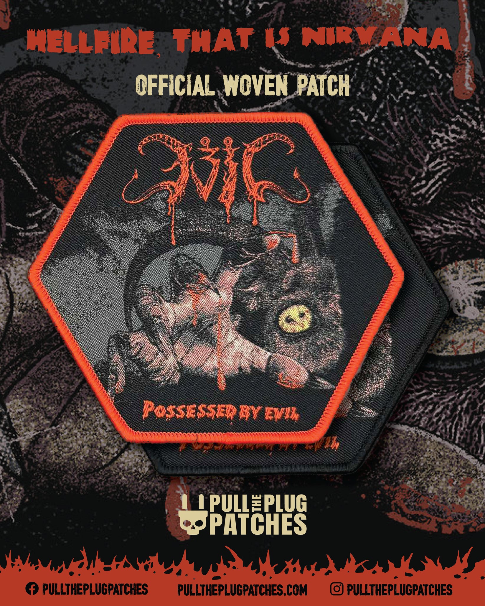 Evil - Possessed by Evil - Patch – Pull The Plug Patches