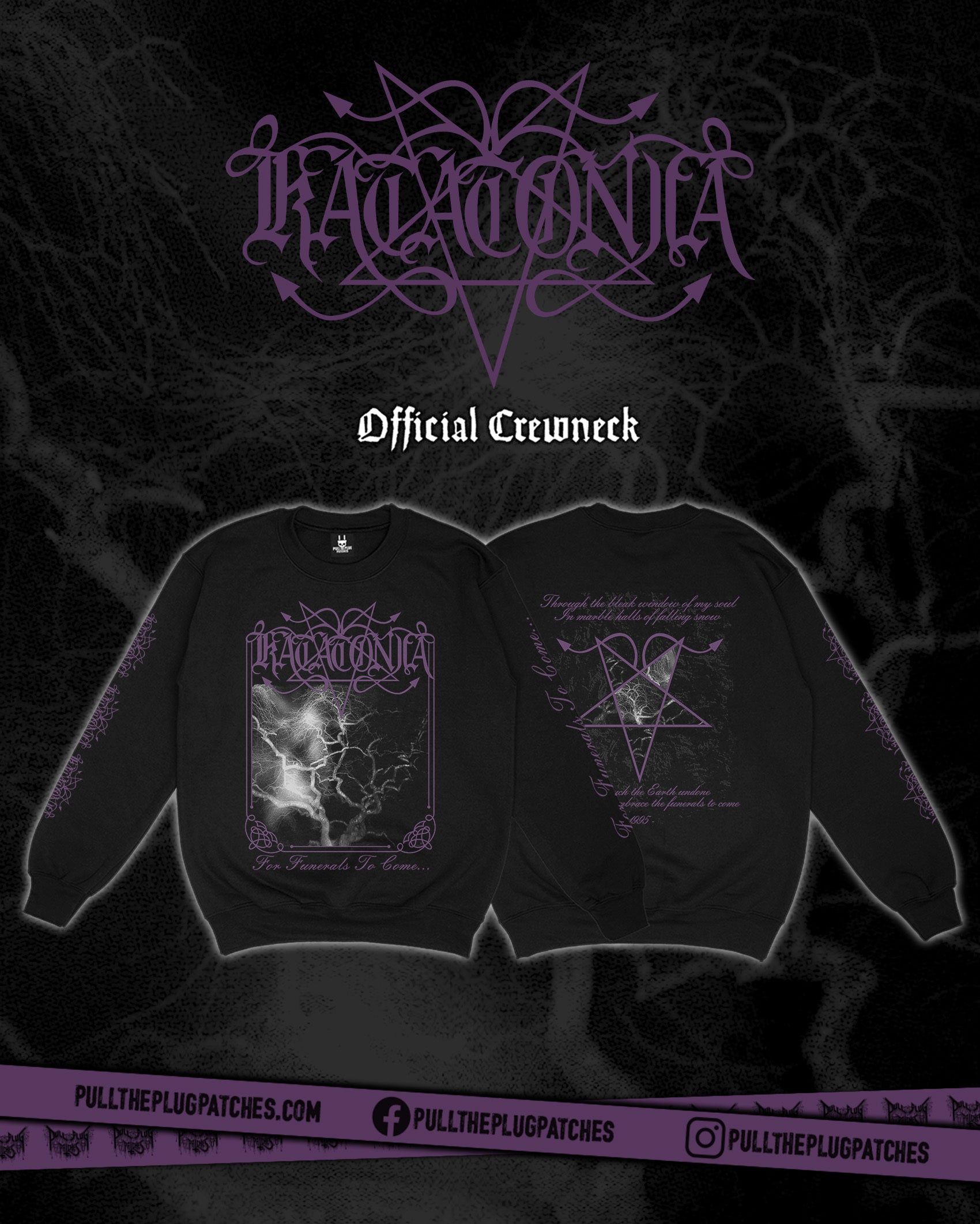 Katatonia - For Funerals To Come... - Crewneck Sweater – Pull The Plug ...