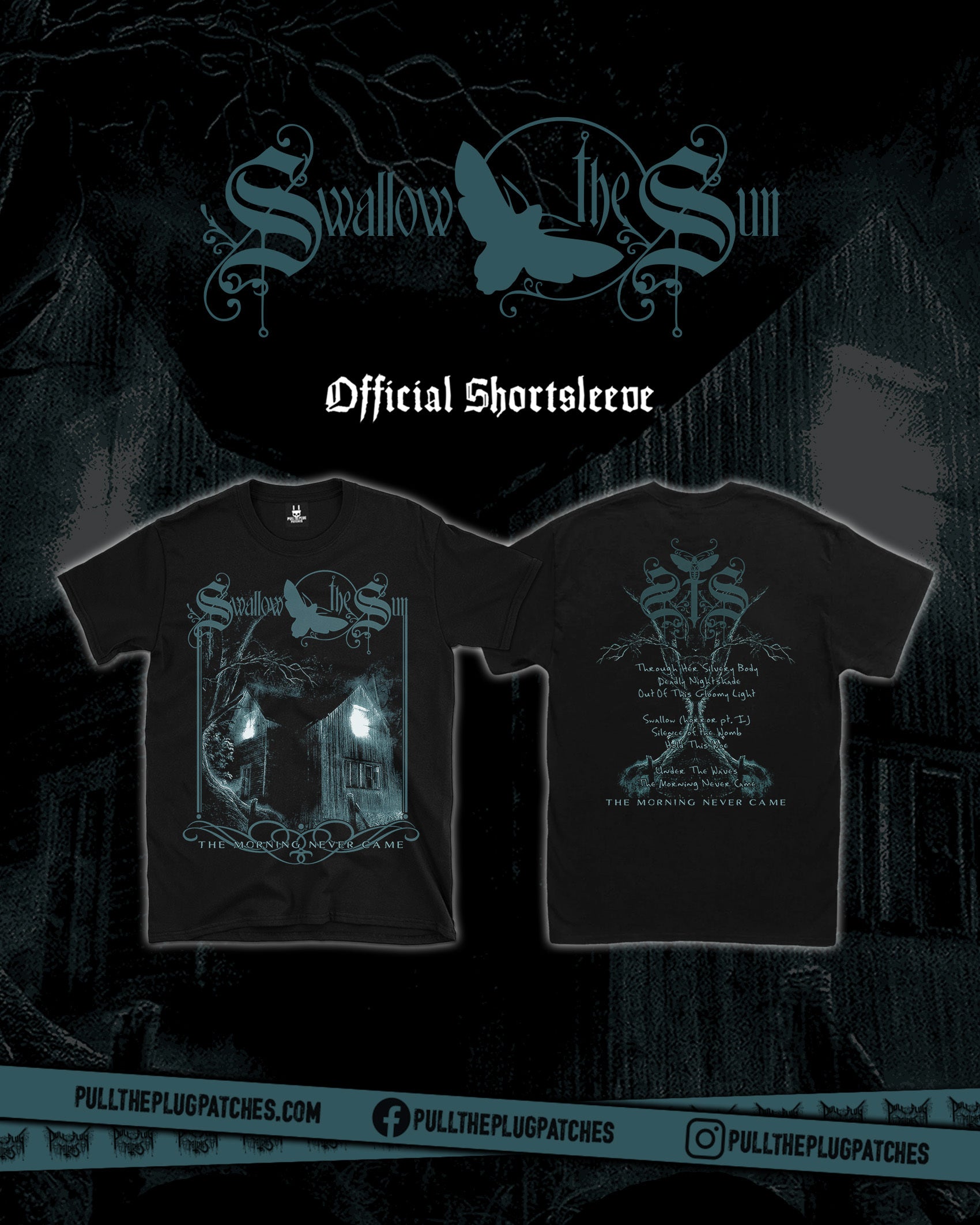 Swallow The Sun - The Morning Never Came - Shortsleeve Shirt – Pull The ...