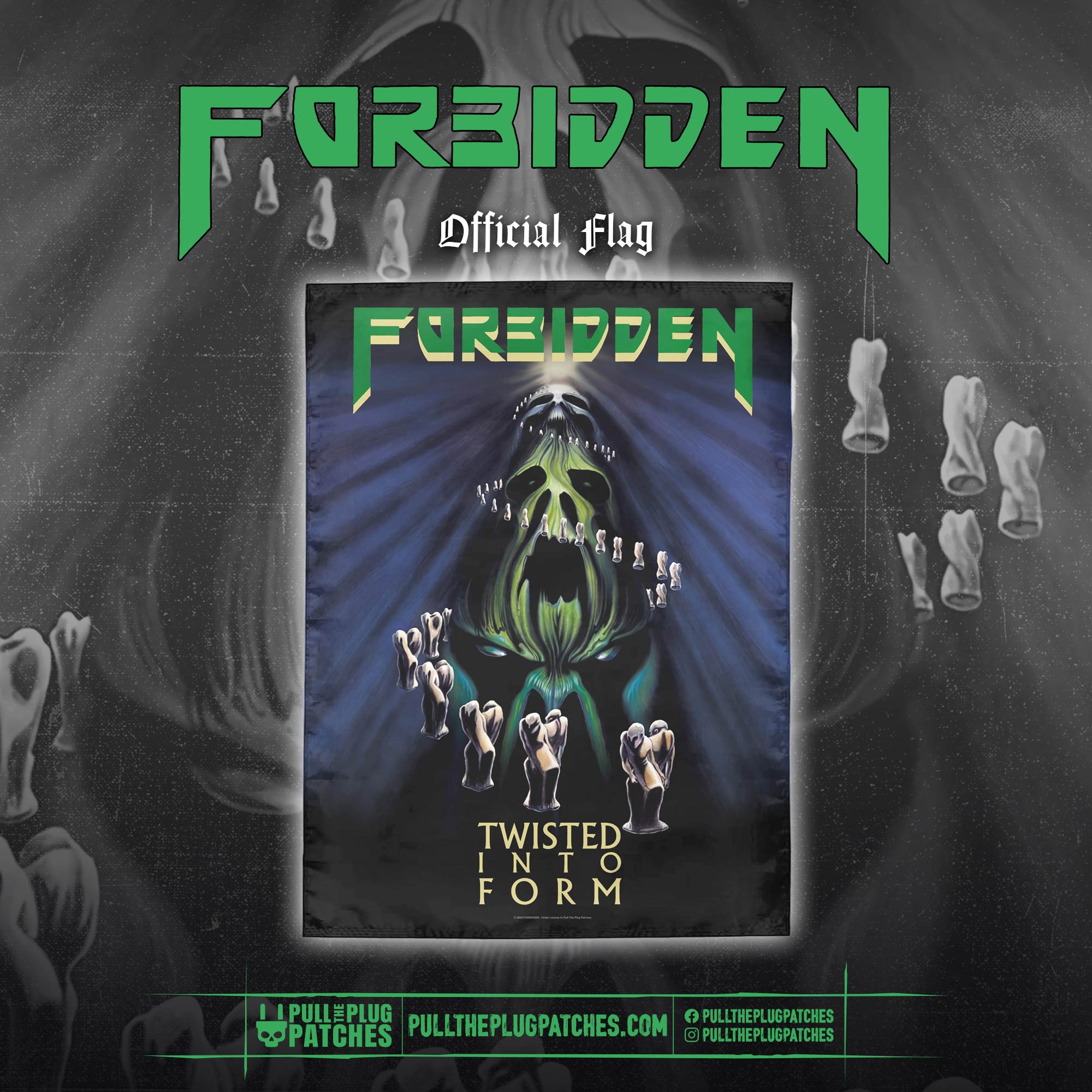 Forbidden – Pull The Plug Patches