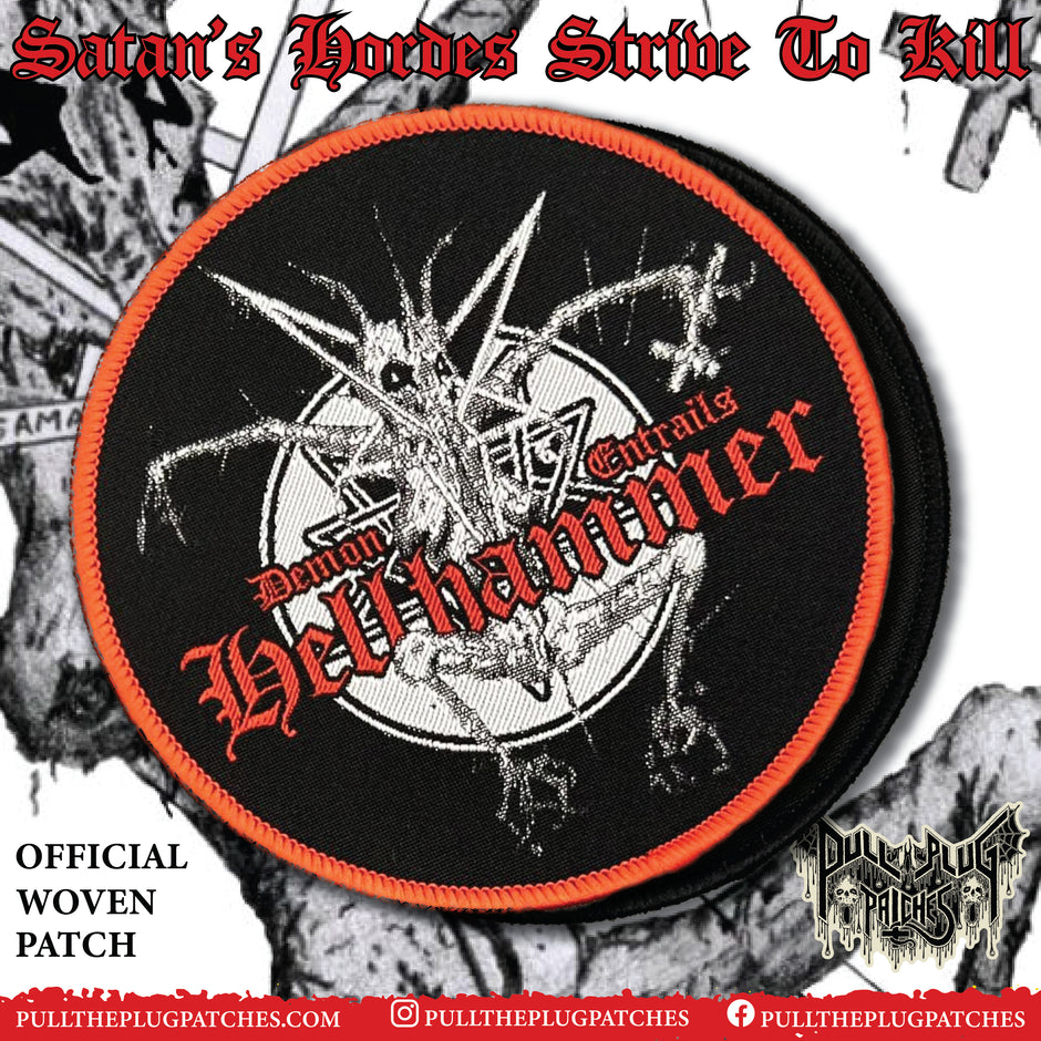 Hellhammer – Pull The Plug Patches