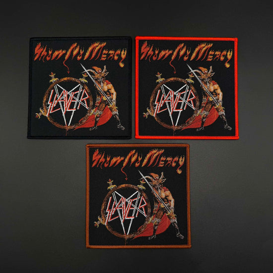 Slayer - Show No Mercy - Square Patch – Pull The Plug Patches