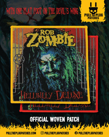 Rob Zombie – Pull The Plug Patches