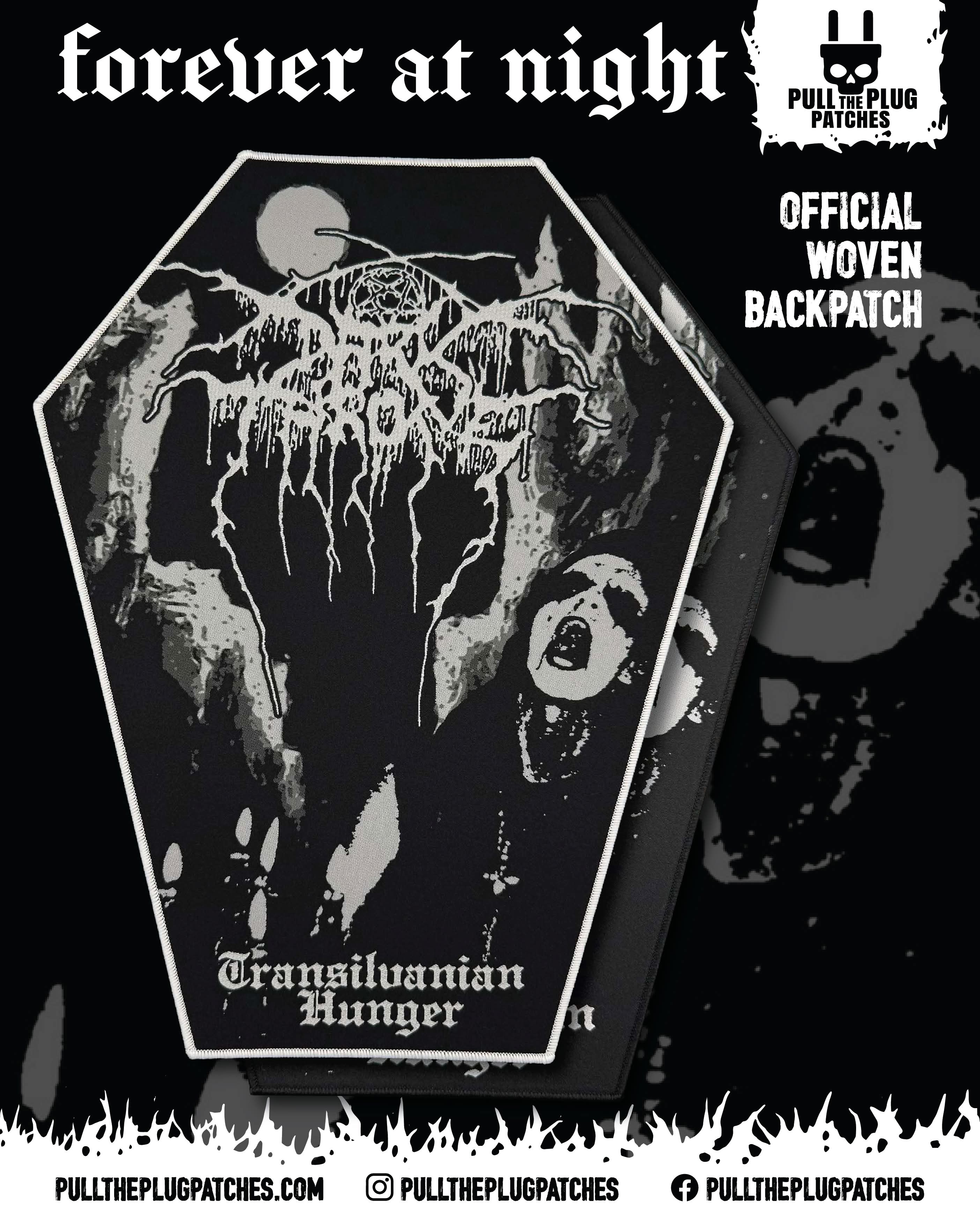Darkthrone - Transylvania Hunger - Backpatch – Pull The Plug Patches