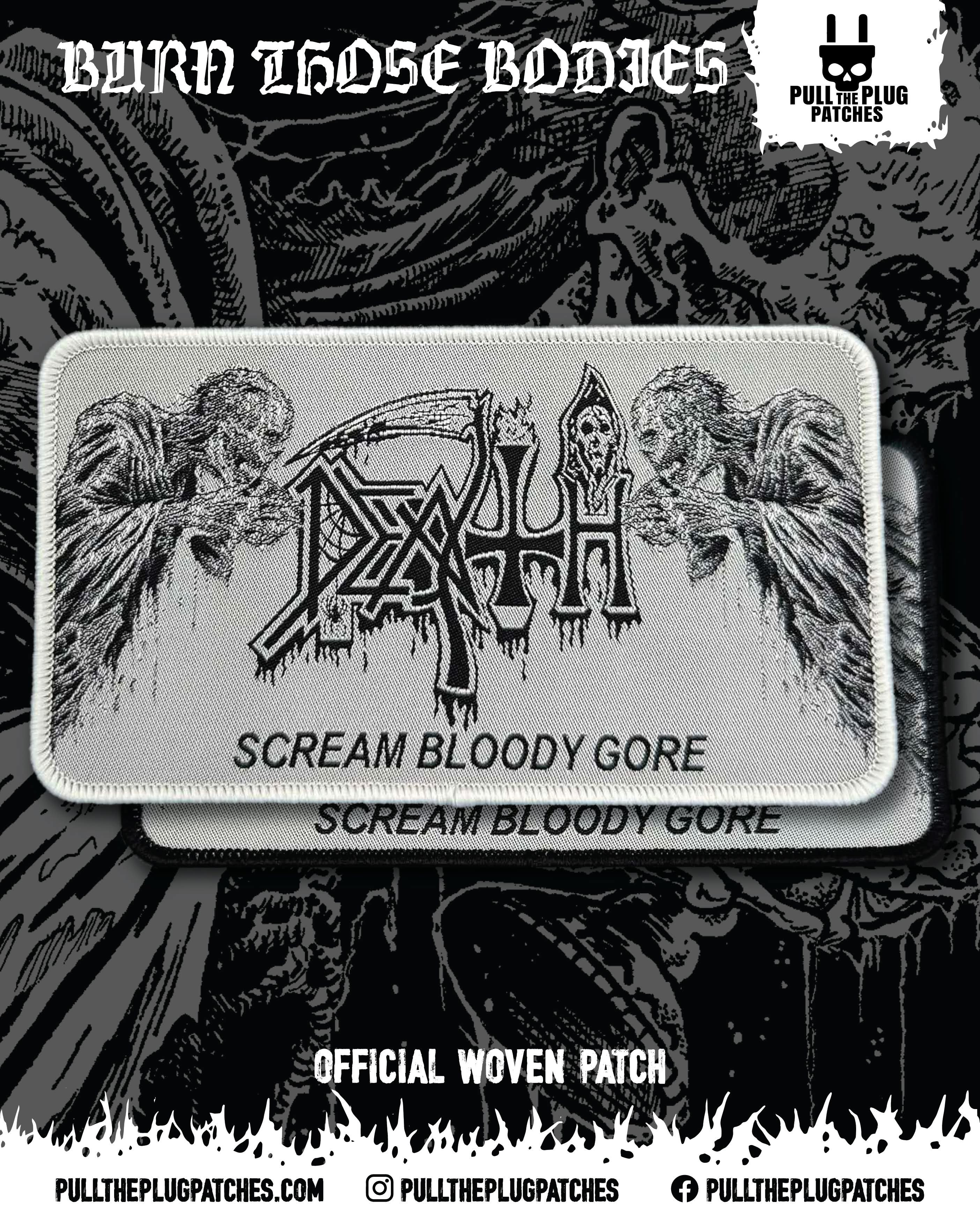Death - Scream Bloody Gore x Riddickart 38th Anniversary (White) - Pat ...