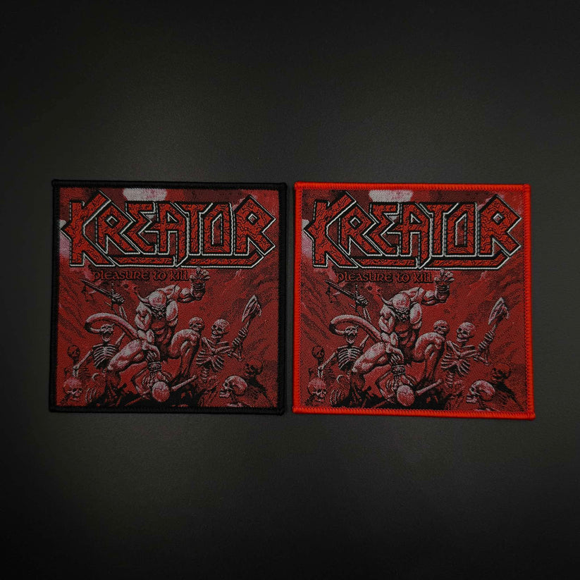Kreator - Pleasure To Kill - Square Patch – Pull The Plug Patches