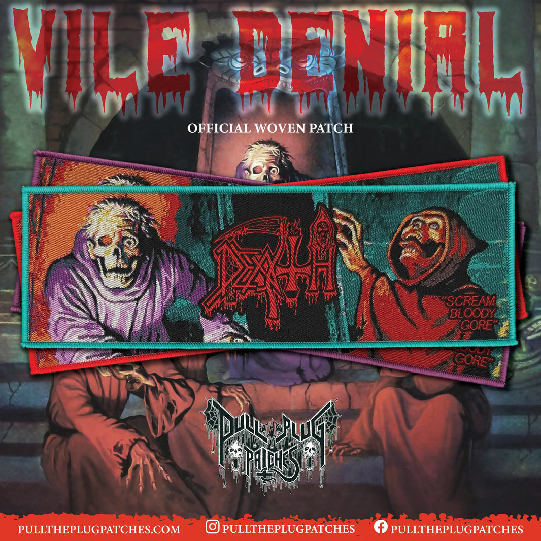 Death – Pull The Plug Patches