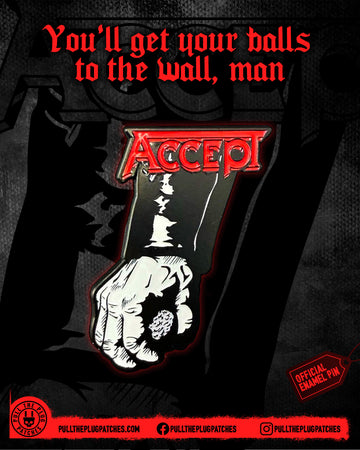 Accept – Pull The Plug Patches