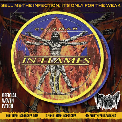 In Flames – Pull The Plug Patches