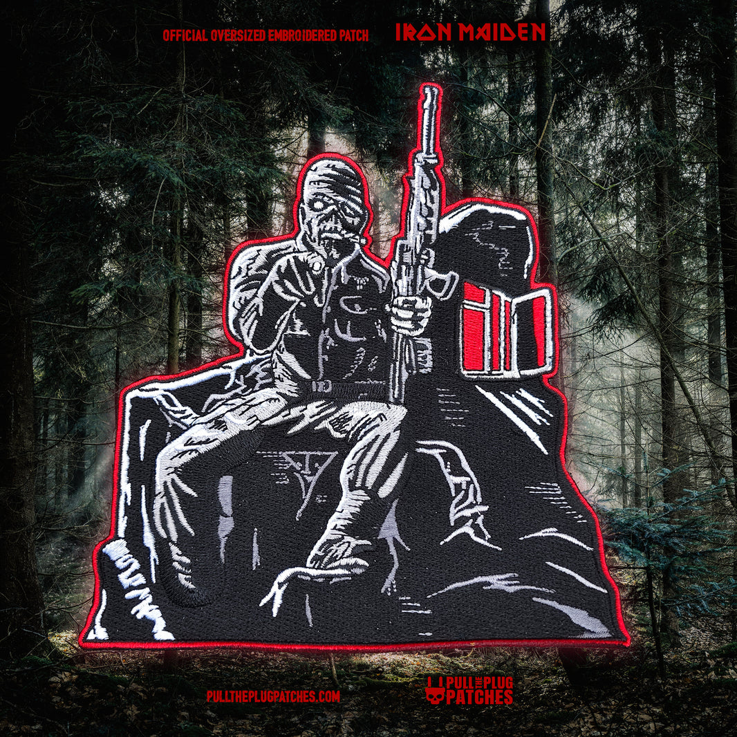 Oversized Embroidered Patches – Pull The Plug Patches