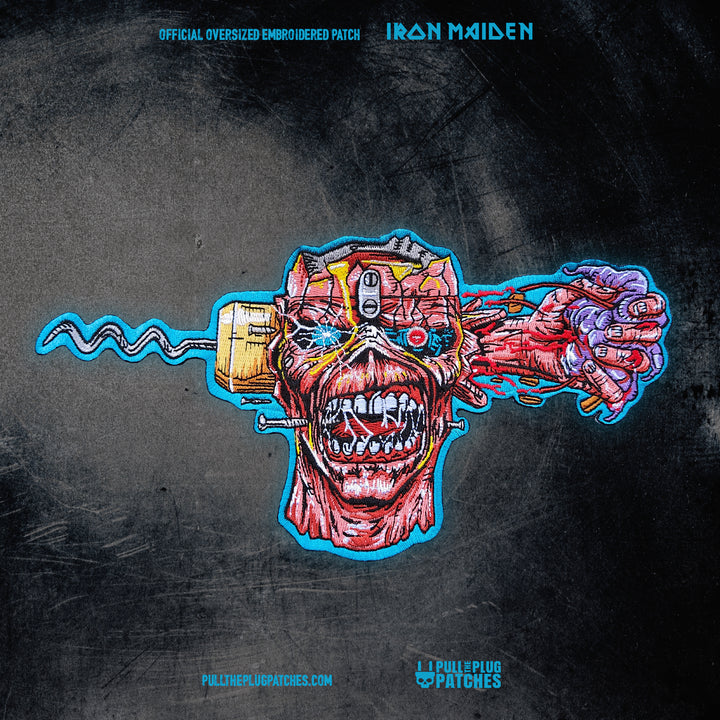 Oversized Embroidered Patches – Pull The Plug Patches