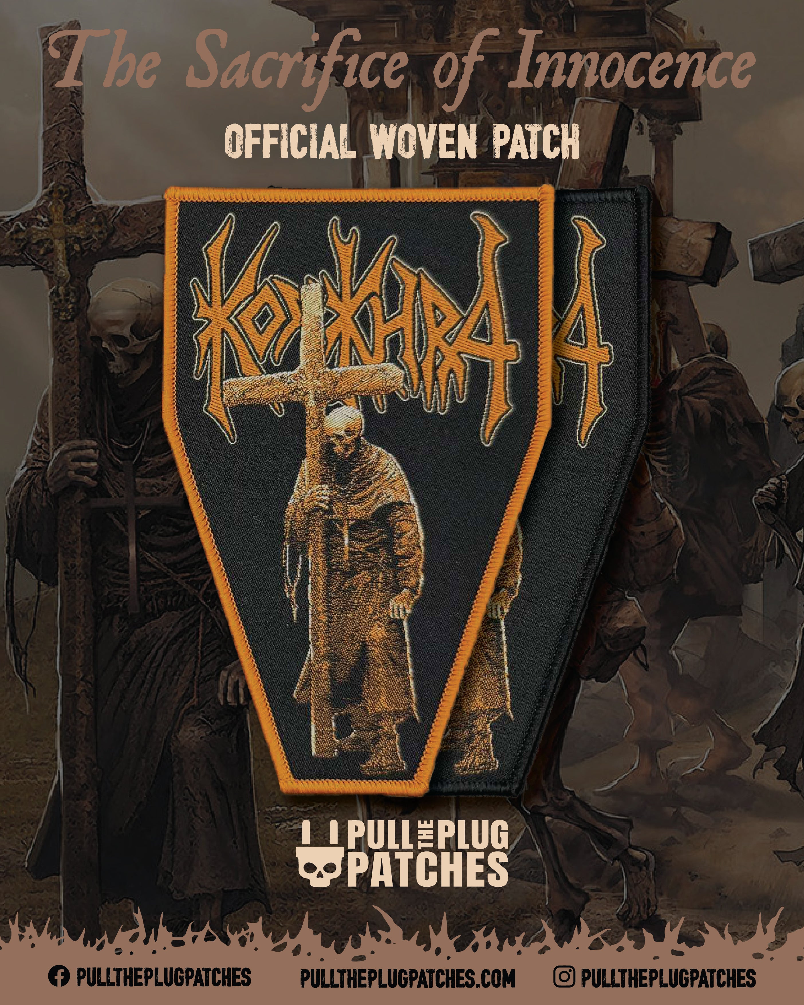 Konkhra - Sad Plight of Lucifer - Patch – Pull The Plug Patches