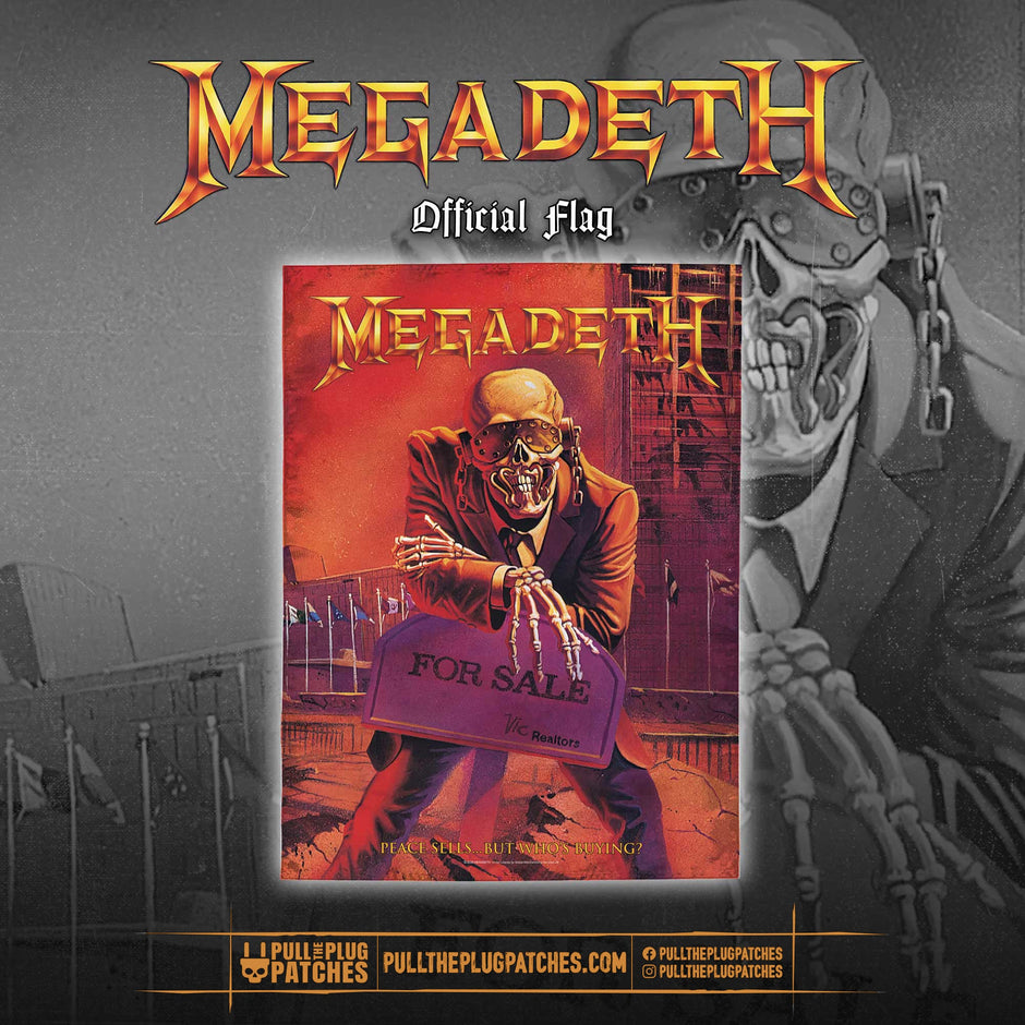 Megadeth – Pull The Plug Patches