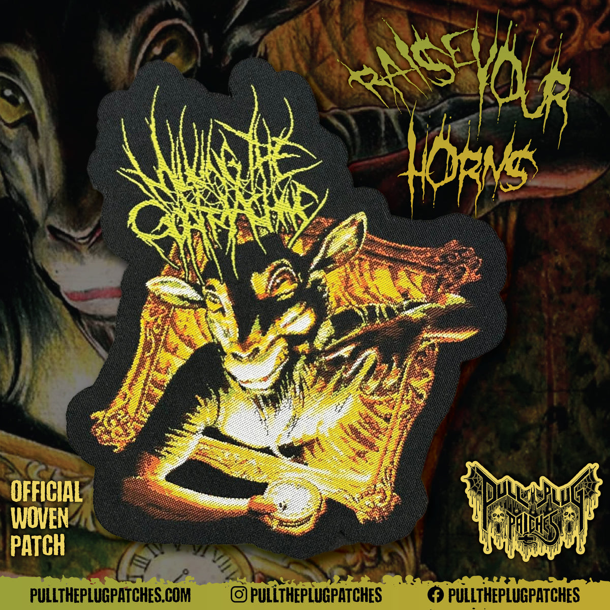 Milking the Goatmachine - Clockwork Udder – Pull The Plug Patches