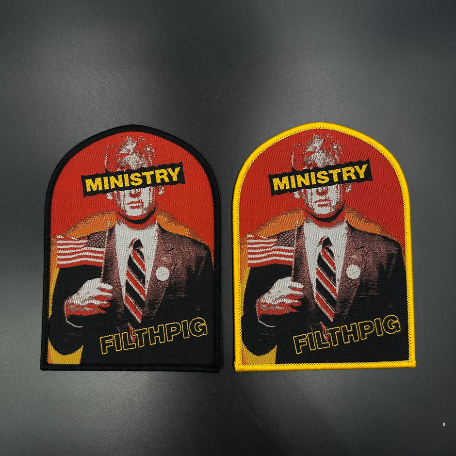 Ministry – Pull The Plug Patches