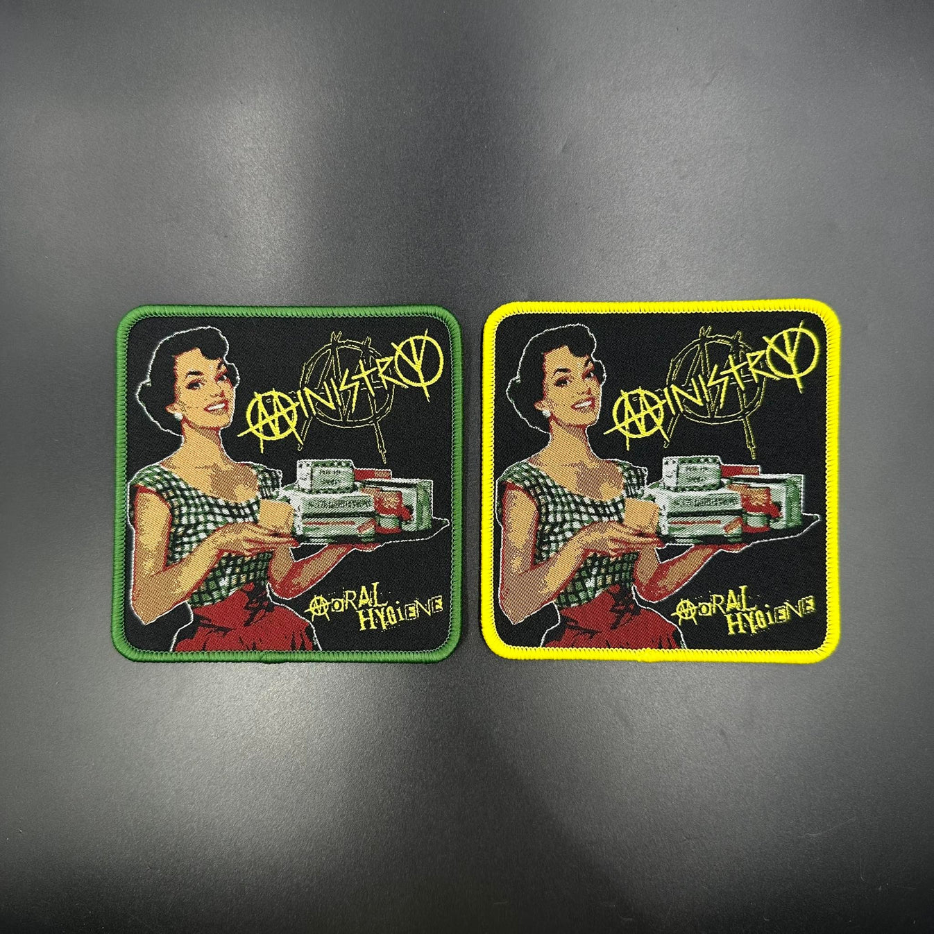 Ministry - Moral Hygiene – Pull The Plug Patches