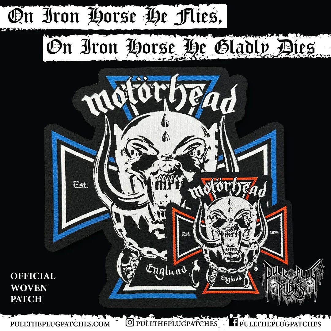 Motorhead - Motorhead - Oversize Patch – Pull The Plug Patches
