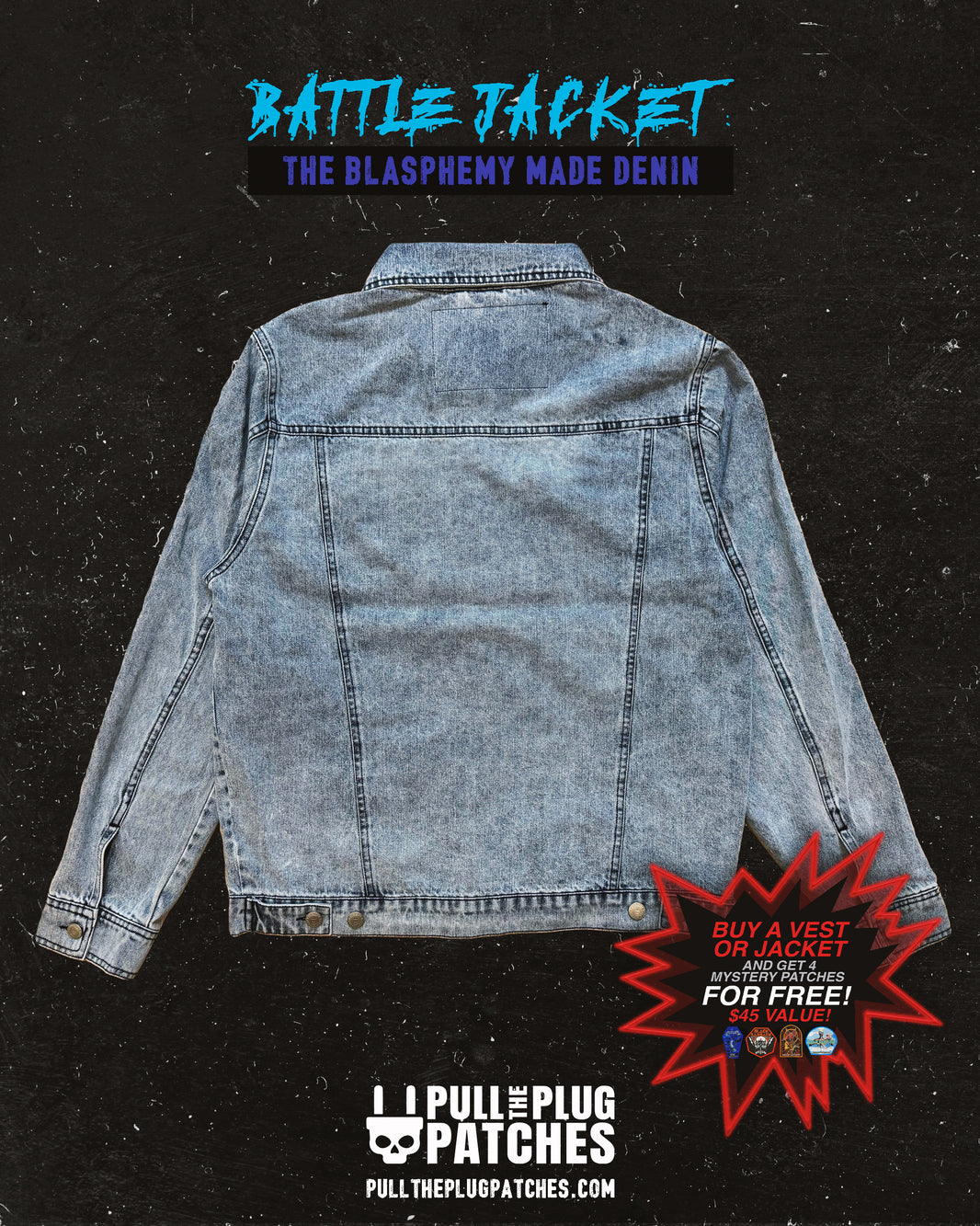 Jackets – Pull The Plug Patches