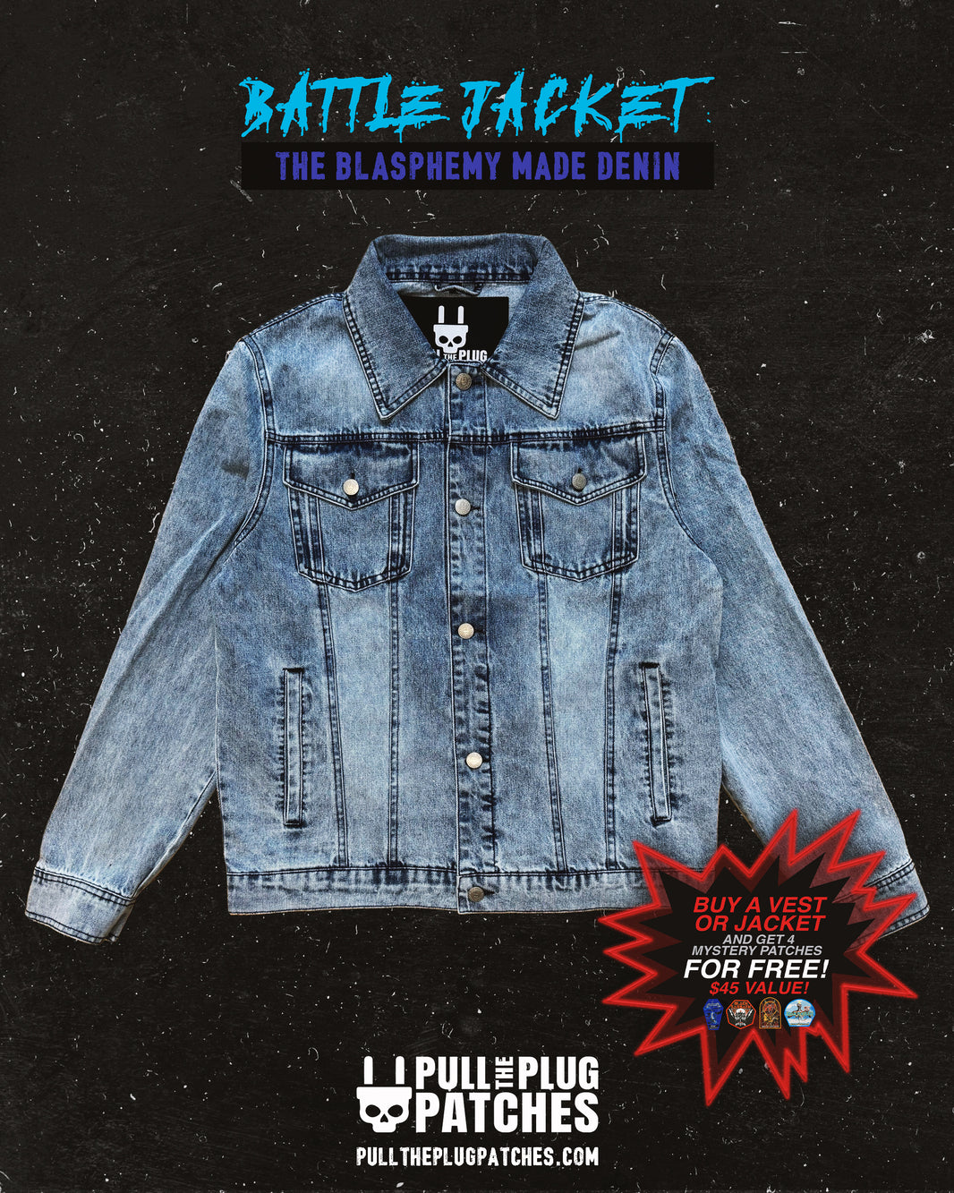 Jackets – Pull The Plug Patches