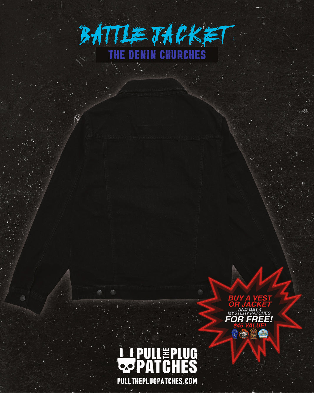 Jackets – Pull The Plug Patches