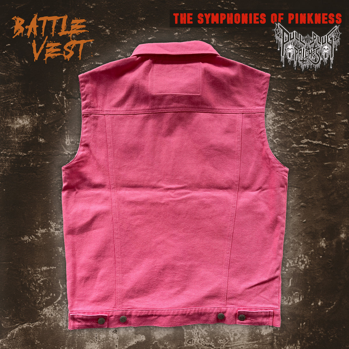 The Symphonies of Pinkness - Vest – Pull The Plug Patches