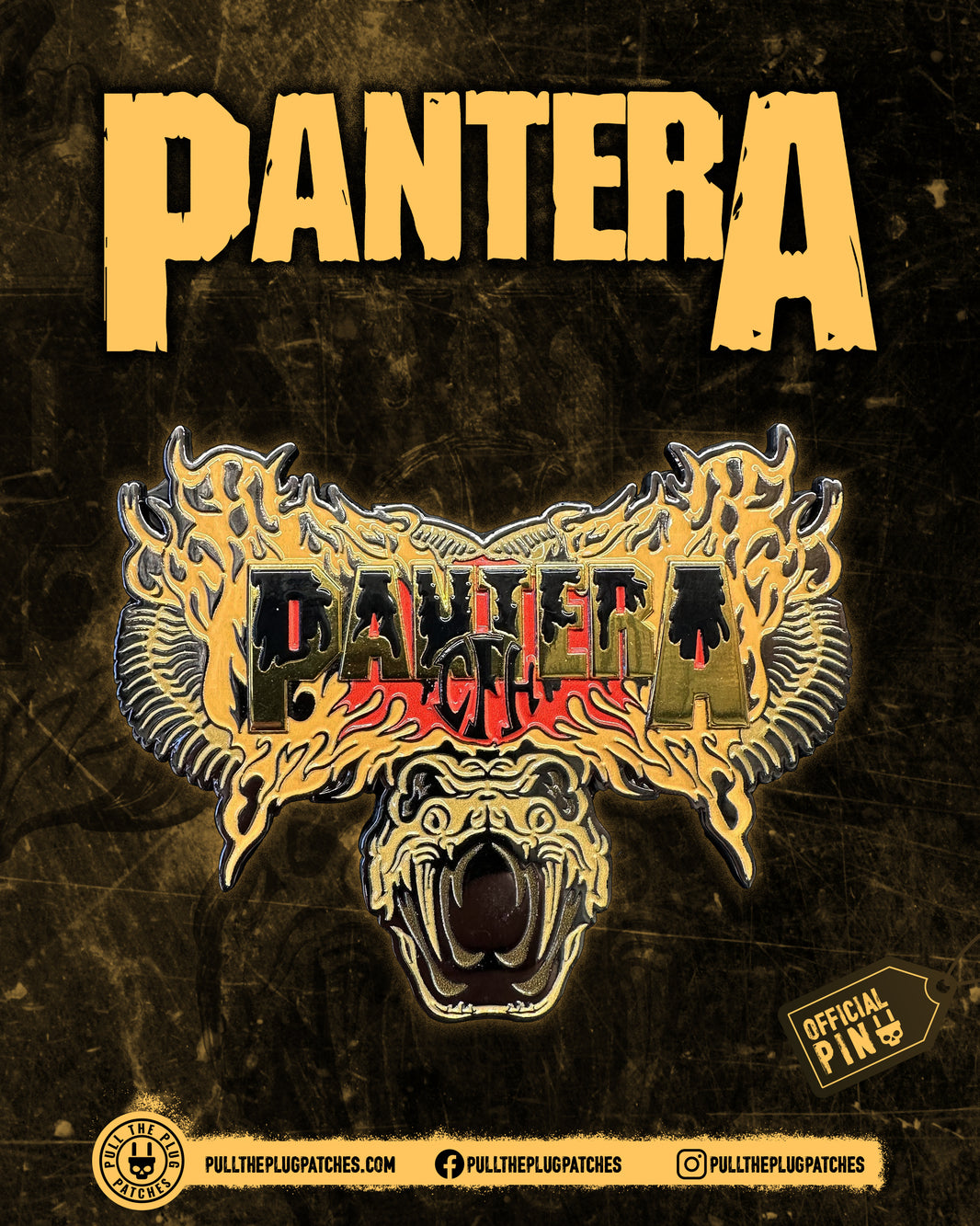 Pantera – Pull The Plug Patches