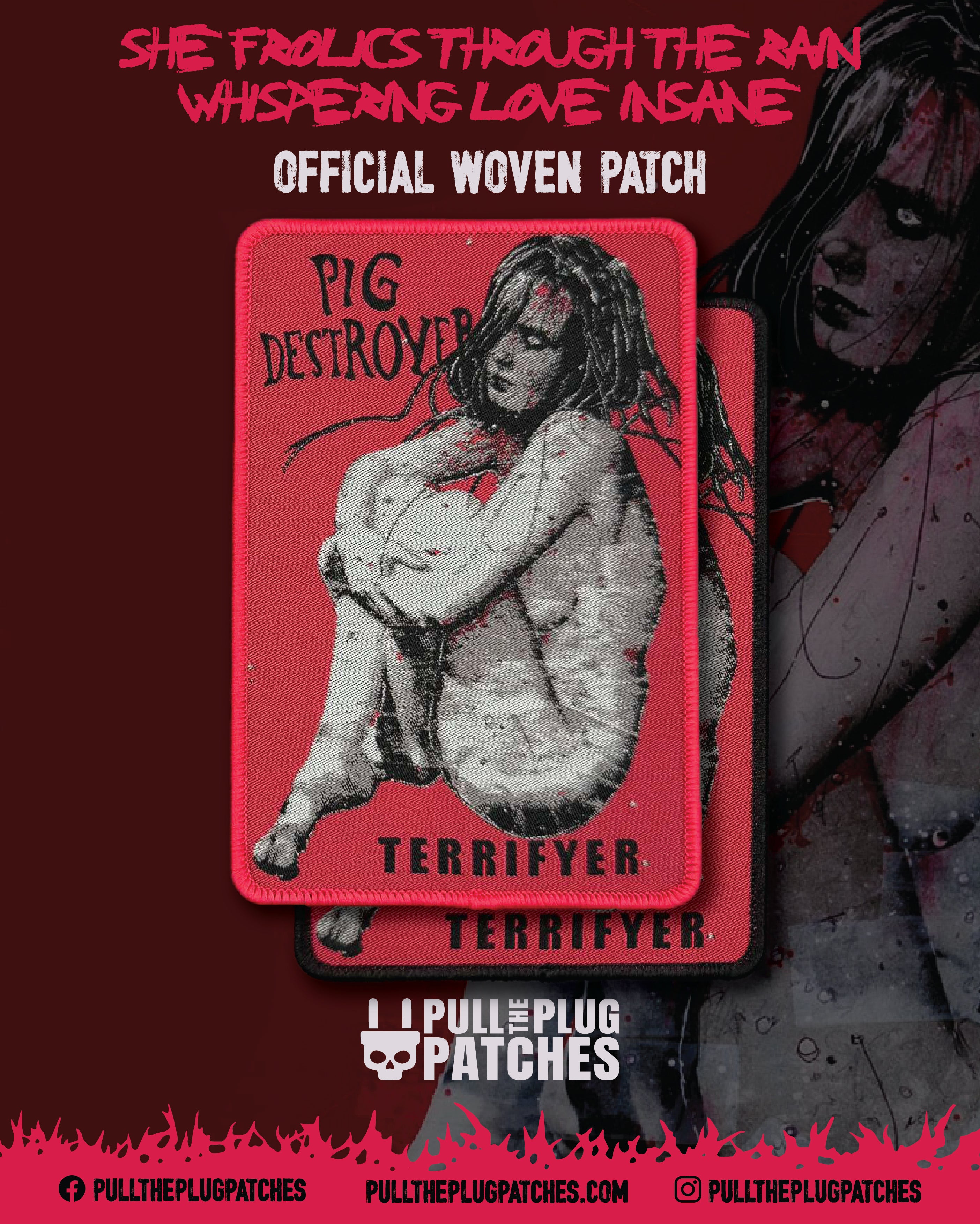 Pig Destroyer - Terrifyer - Patch – Pull The Plug Patches