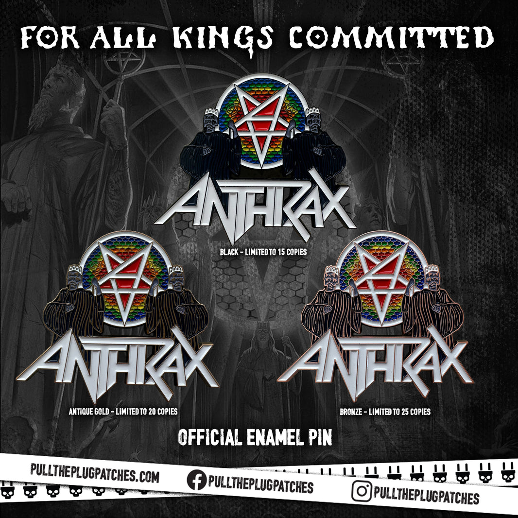 Anthrax Pull The Plug Patches