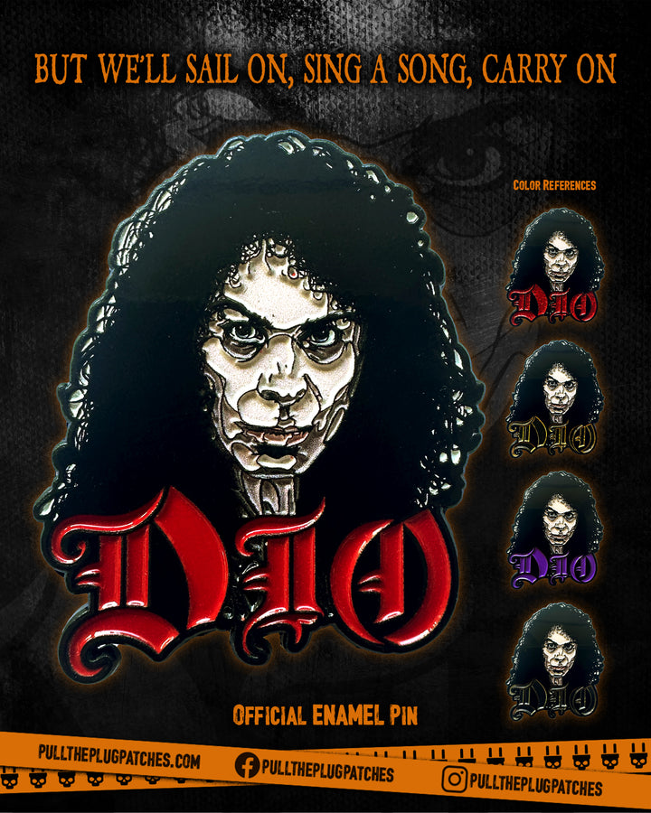 Dio – Pull The Plug Patches