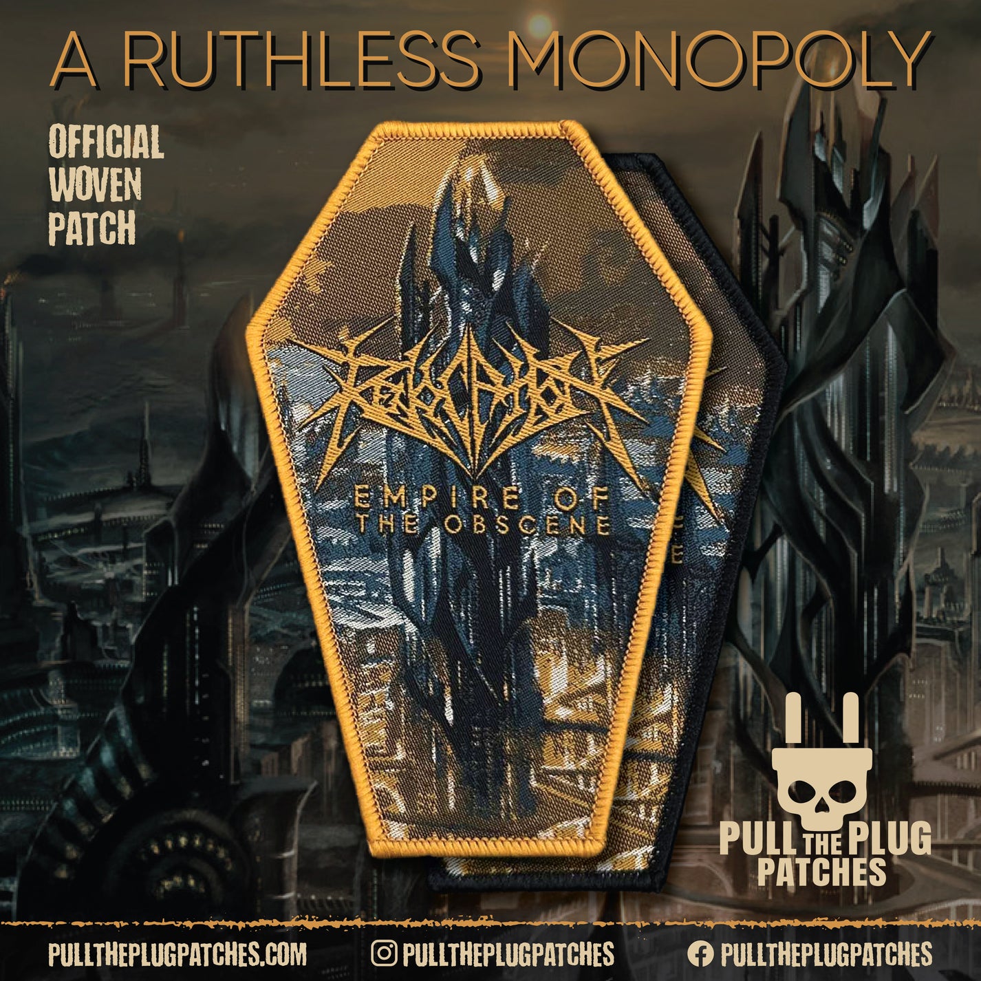 Revocation - Empire Of The Obscene – Pull The Plug Patches