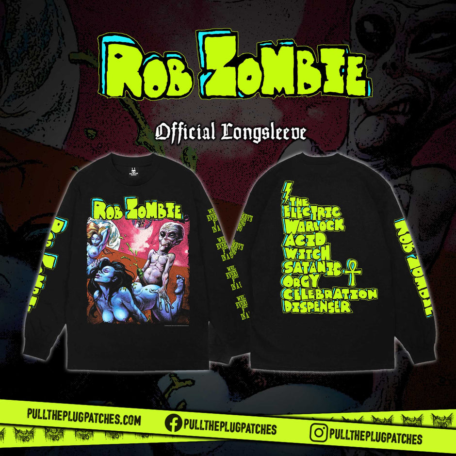 Rob Zombie – Pull The Plug Patches