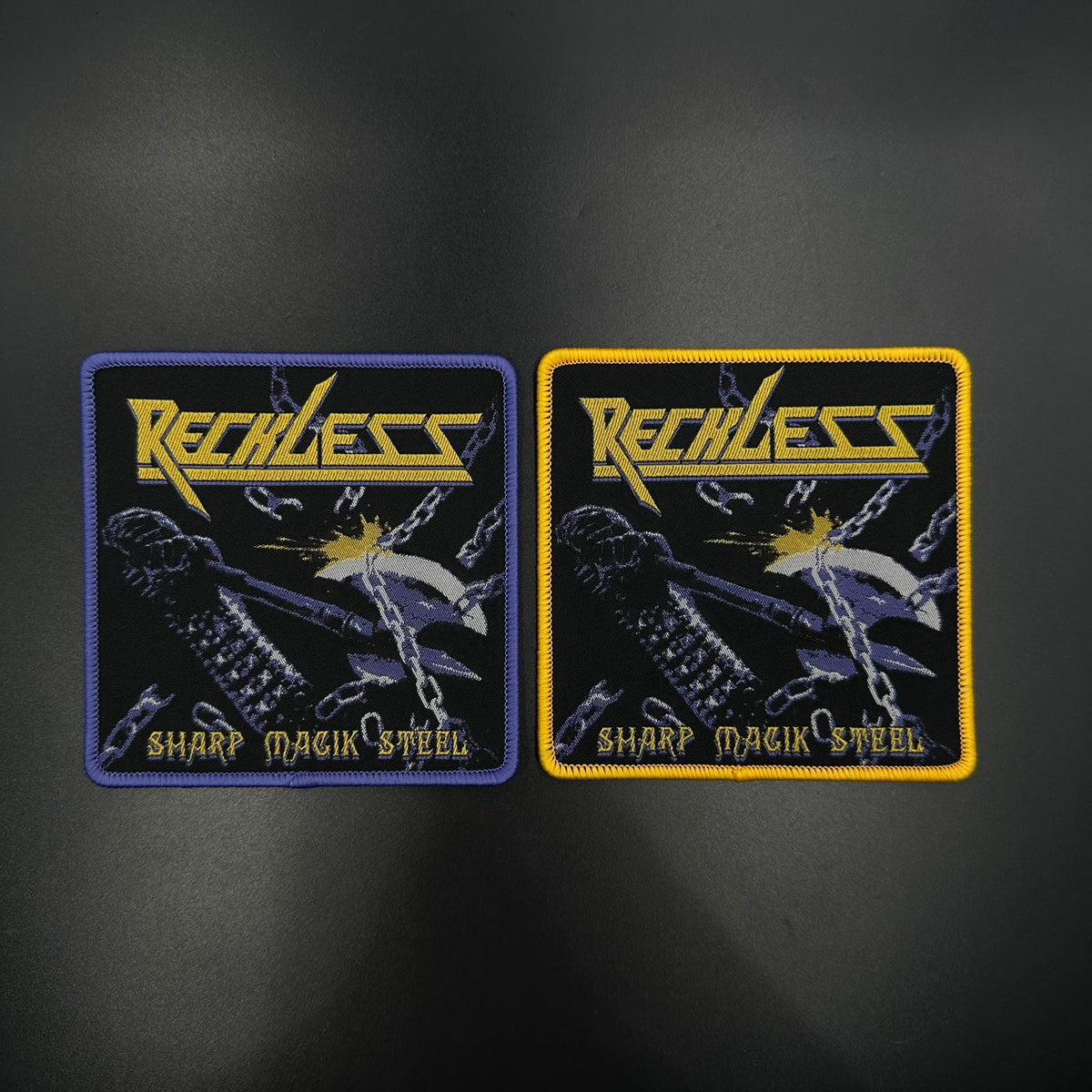Reckless - Sharp Magik Steel – Pull The Plug Patches
