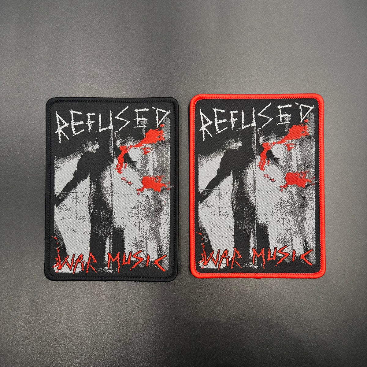 Refused - War Music – Pull The Plug Patches