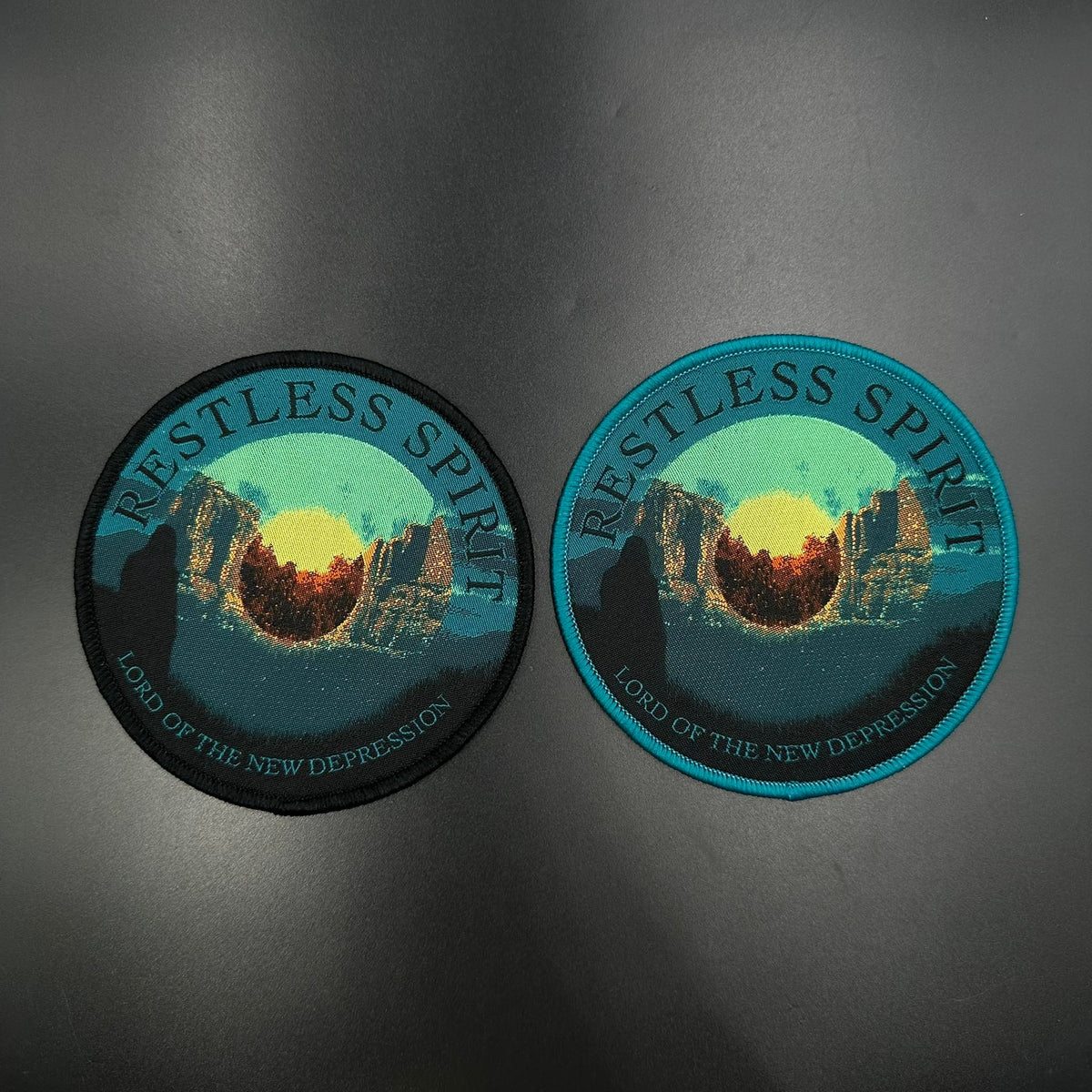 Restless Spirit - Lord Of The New Depression – Pull The Plug Patches