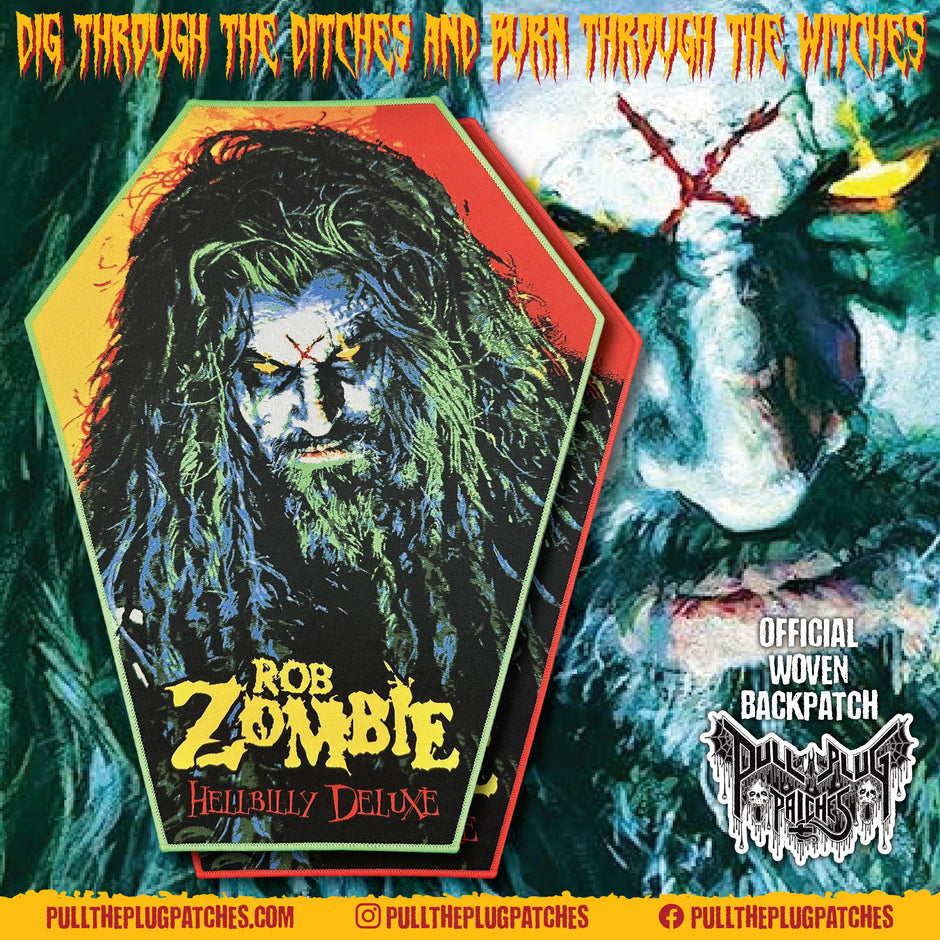 Rob Zombie – Pull The Plug Patches