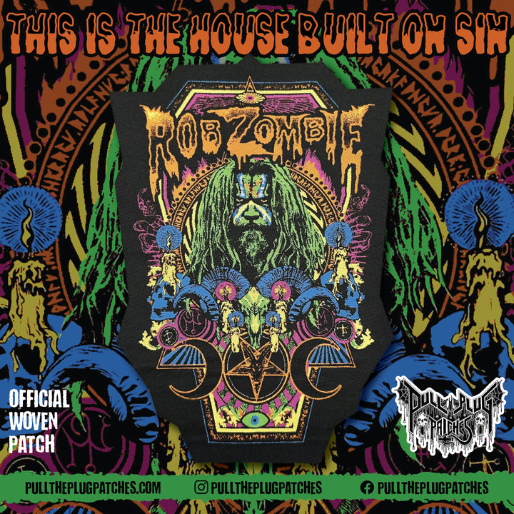 Rob Zombie – Pull The Plug Patches