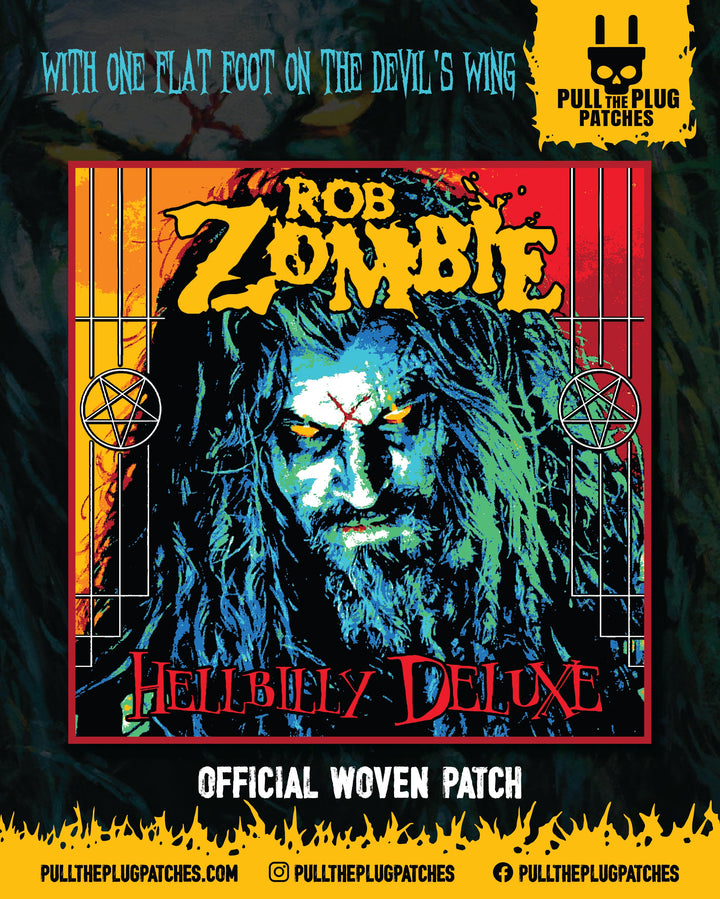 Rob Zombie – Pull The Plug Patches