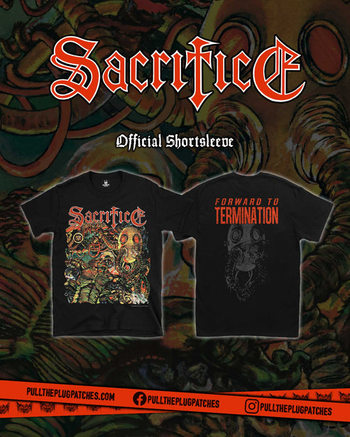 Sacrifice - Forward To Termination - Shortsleeve Shirt – Pull The Plug ...