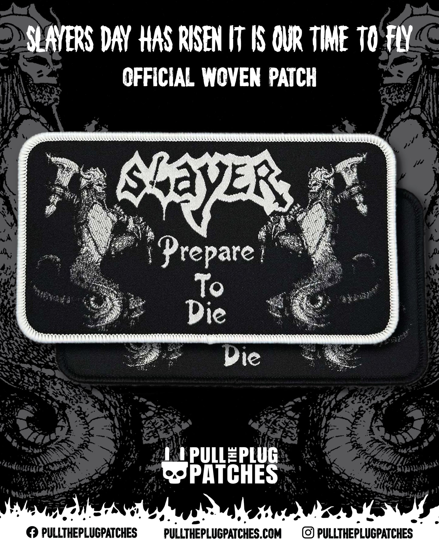S.A. Slayer - Prepare to Die - Patch – Pull The Plug Patches