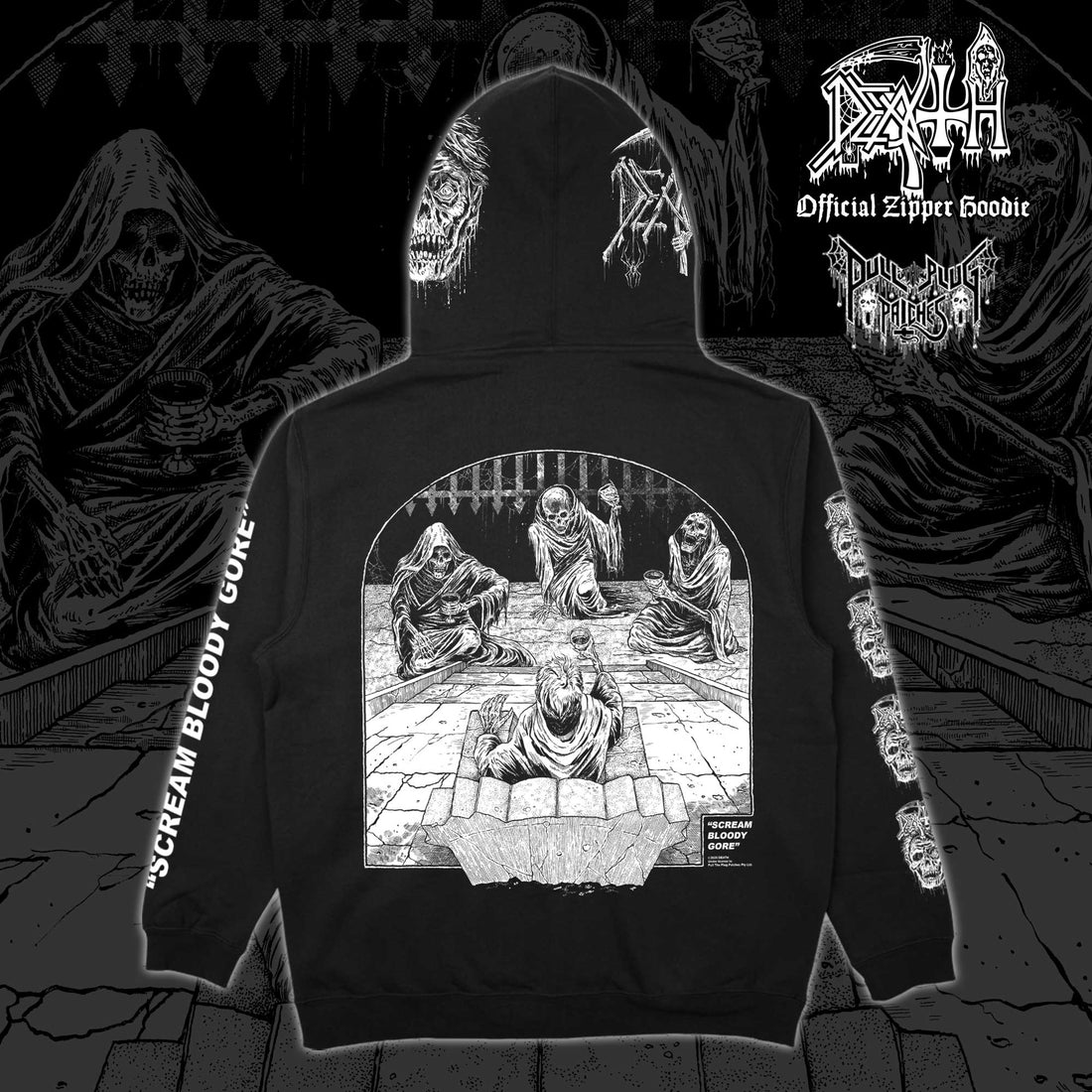 Death - Scream Bloody Gore x Riddickart 38th Anniversary - Deluxe Zipp ...