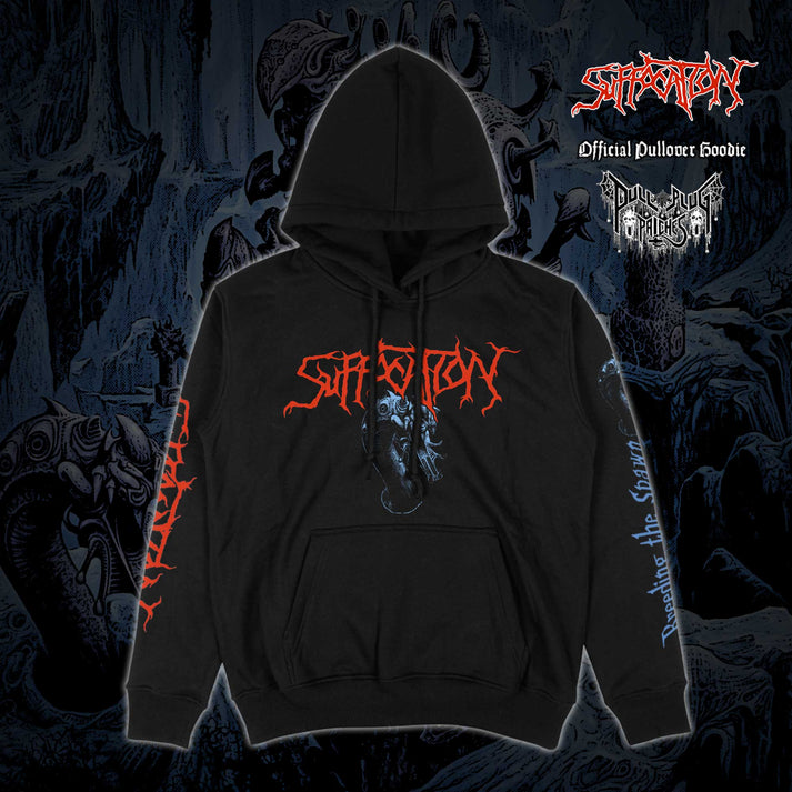 Suffocation - Breeding The Spawn - Pullover Hoodie – Pull The Plug Patches