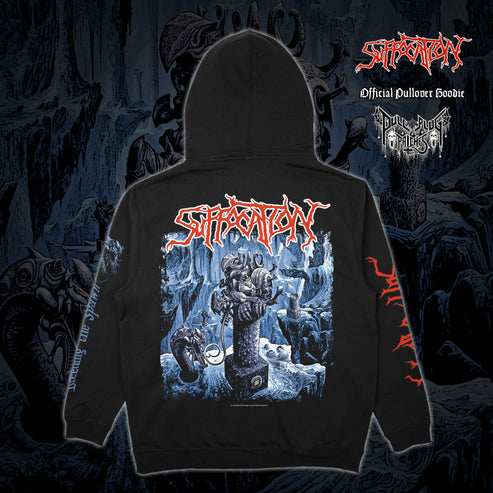 Suffocation - Breeding The Spawn - Pullover Hoodie – Pull The Plug Patches