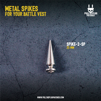 Metal Spikes – Pull The Plug Patches