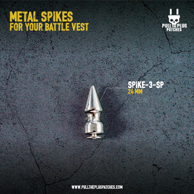 Metal Spikes – Pull The Plug Patches