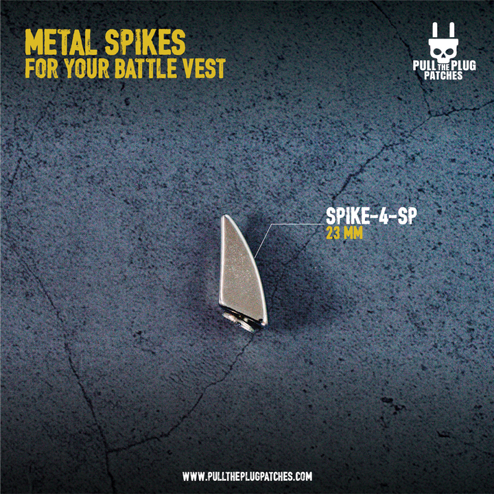 Metal Spikes – Pull The Plug Patches