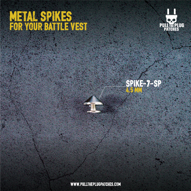 Metal Spikes – Pull The Plug Patches