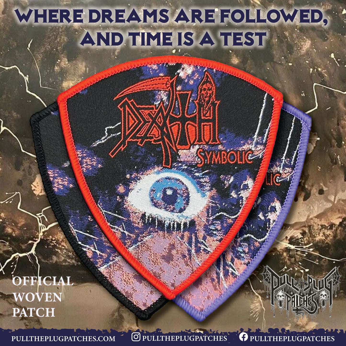 Death - Symbolic - Patch – Pull The Plug Patches