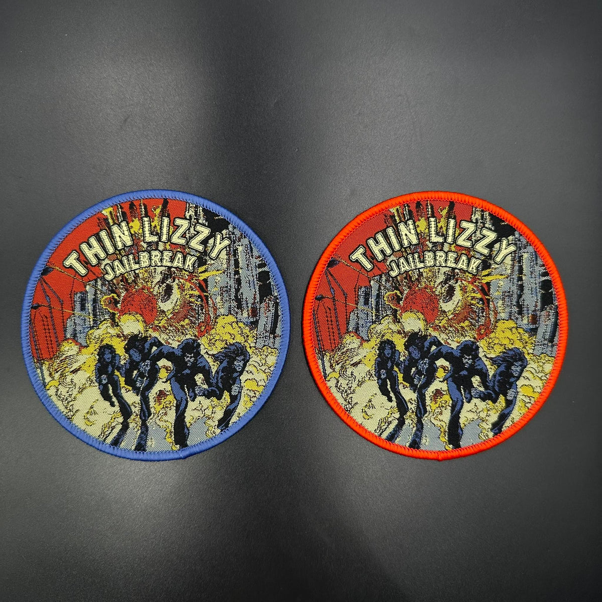 Thin Lizzy - Jailbreak – Pull The Plug Patches