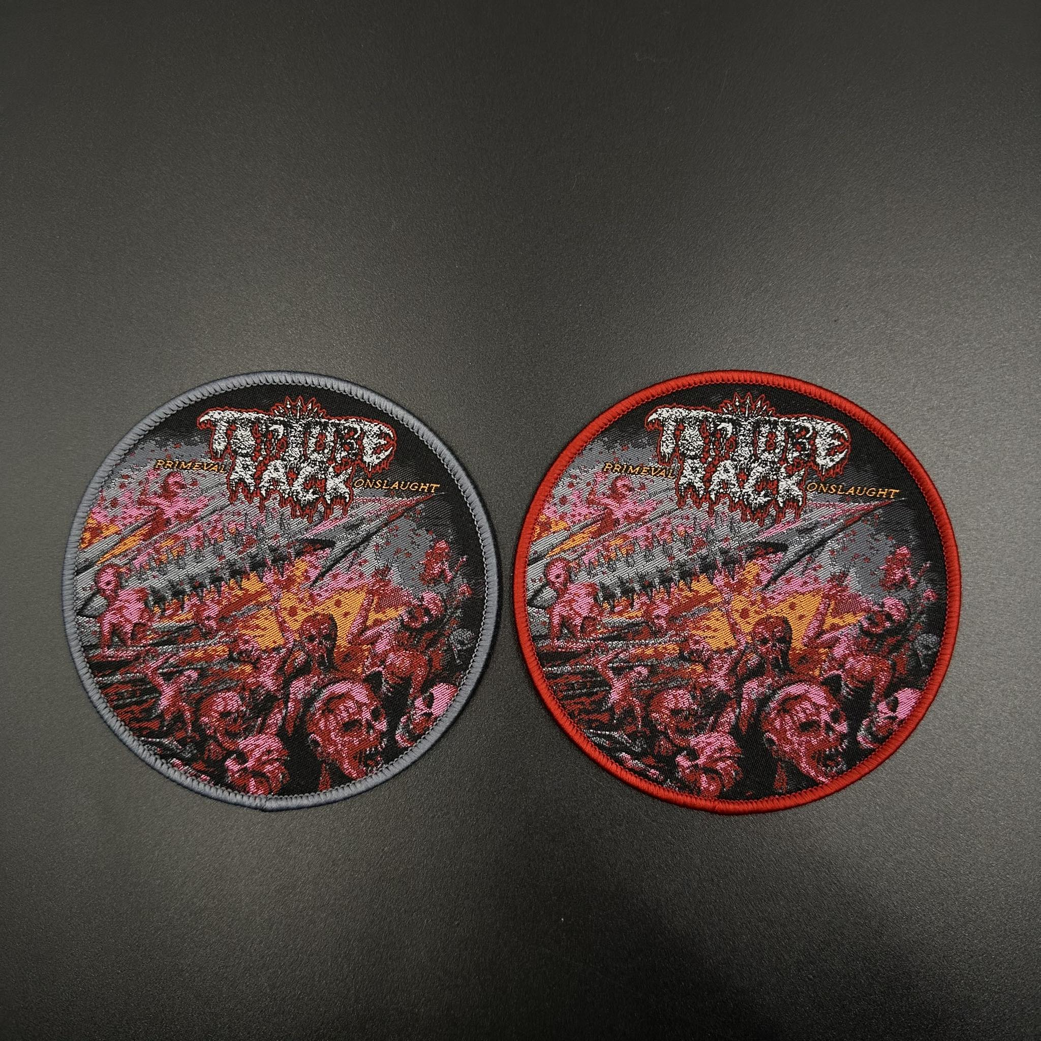 Torture Rack - Primeval Onslaught – Pull The Plug Patches