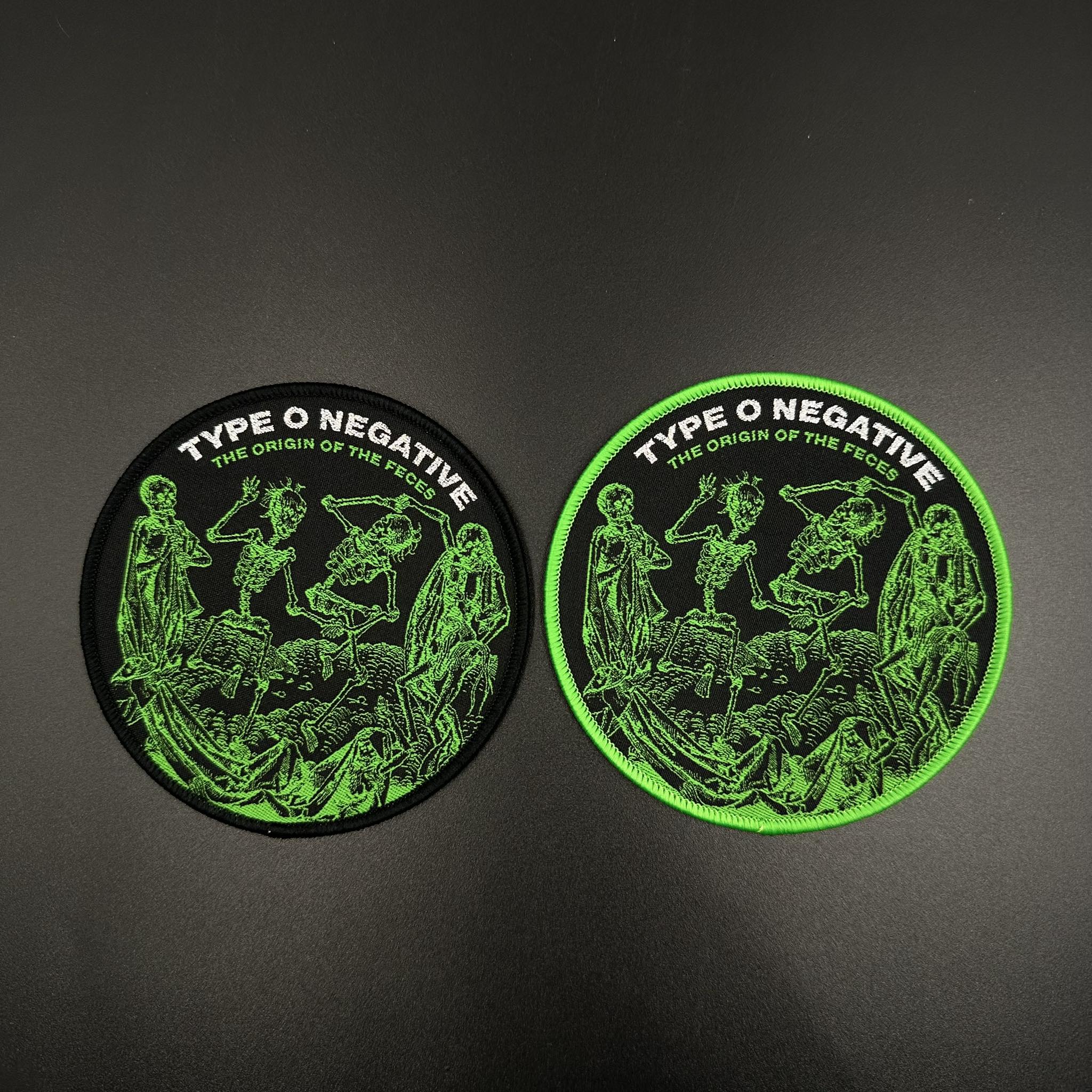 Type O Negative - The Origin of the Feces – Pull The Plug Patches